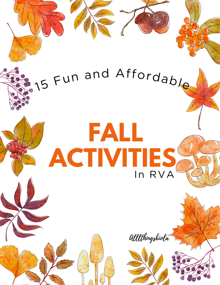 15 Fun and Affordable Fall Activities in RVA for $30 or Less ...
